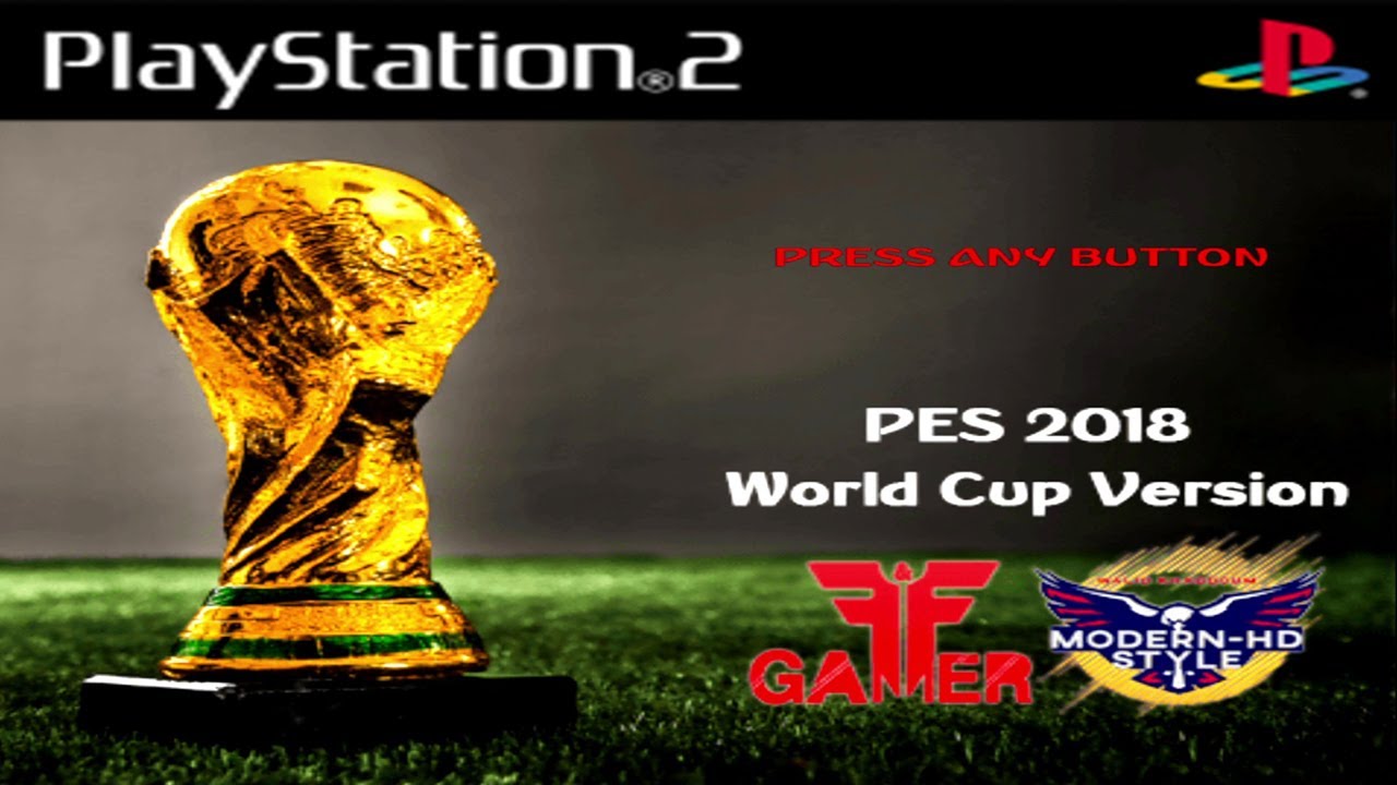 PES 2018 PS2 - World Cup 2018 Modern HD Style season 2017-18 - YouTube