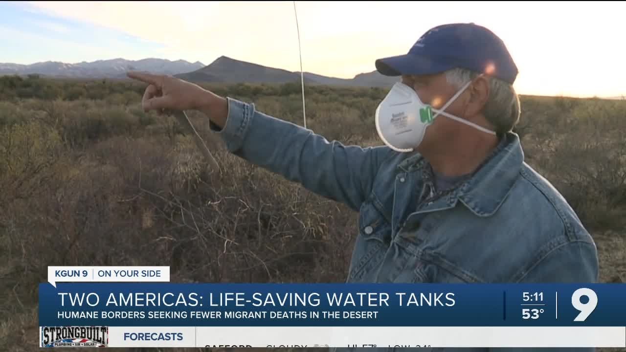Two Americas: Humane Borders' water tanks preventing more desert deaths ...