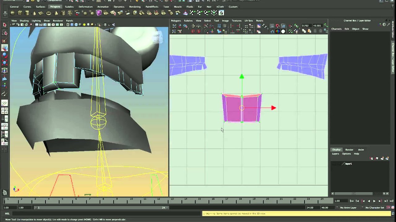 Character Tutorial - UV Mapping Secondary Mesh - Part 30/38 - YouTube