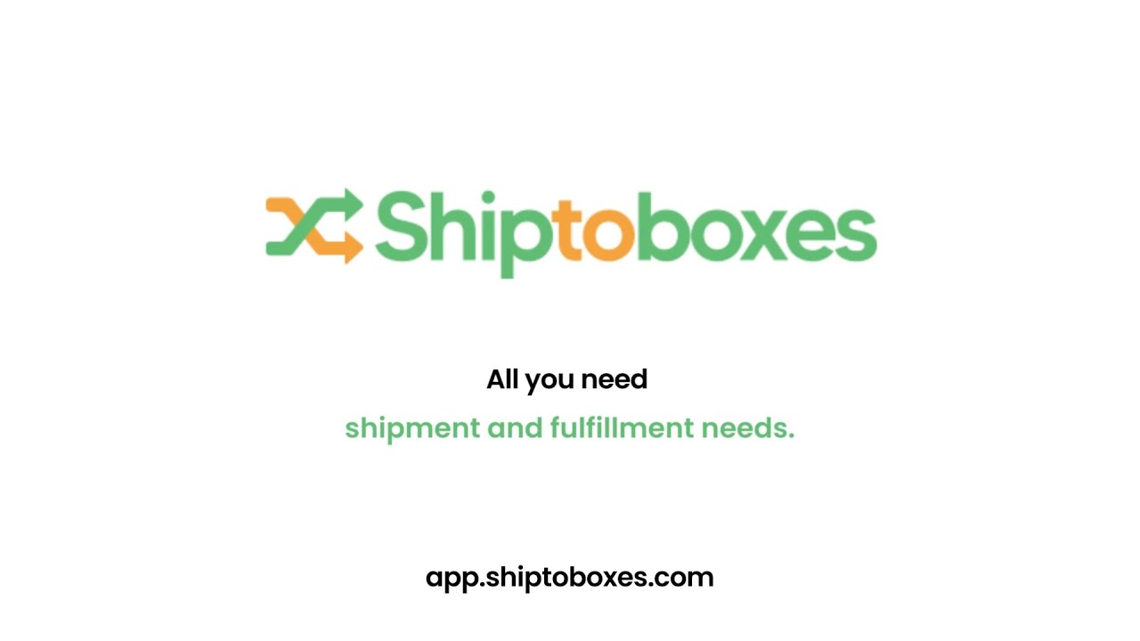 Shiptoboxes: E-commerce Shipping Platform - YouTube