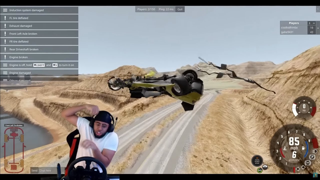 coolkidfrmbx BeamNG Funny Moments #10 - YouTube