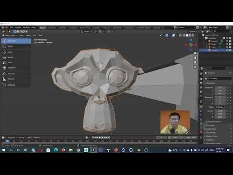 II_003_ Edit Mode - Editing geometry with Vertex [ Knife - Loop Cut - Rip Region -Merge ] - YouTube