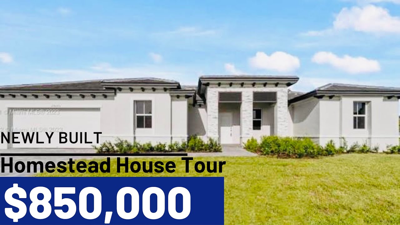 New House Homestead Tour| Miami Florida Living| Homestead Modern House ...