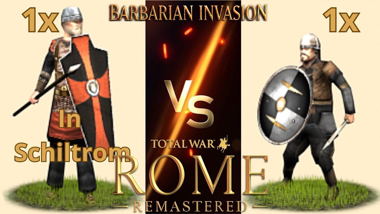 How Good Is Schiltrom Formation in Total War: Rome - Barbarian Invasion ...