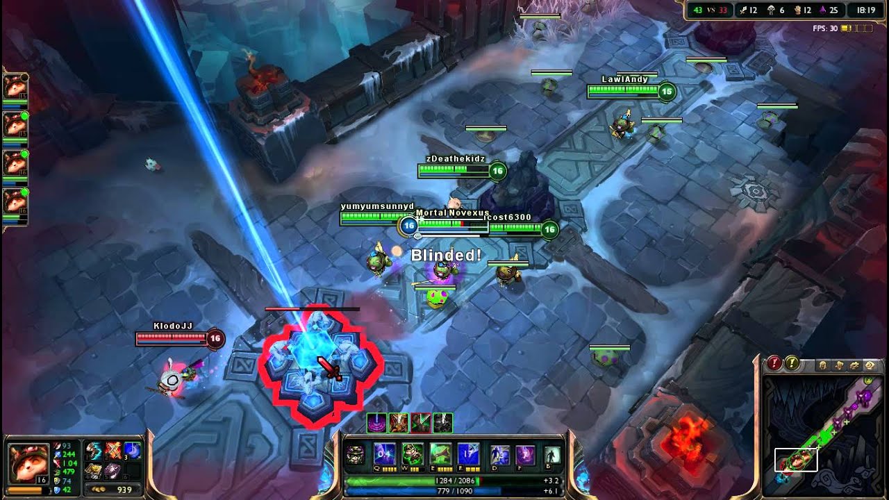 10 man teemo ARAM in league of legends part 2 - YouTube