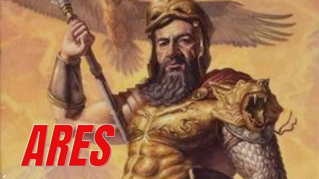 Ares – w mitologii greckiej bóg wojny, syn Zeusa i Hery - YouTube