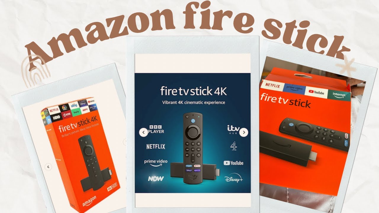 Unboxing and installation of Amazon fire tv stick 4k - YouTube