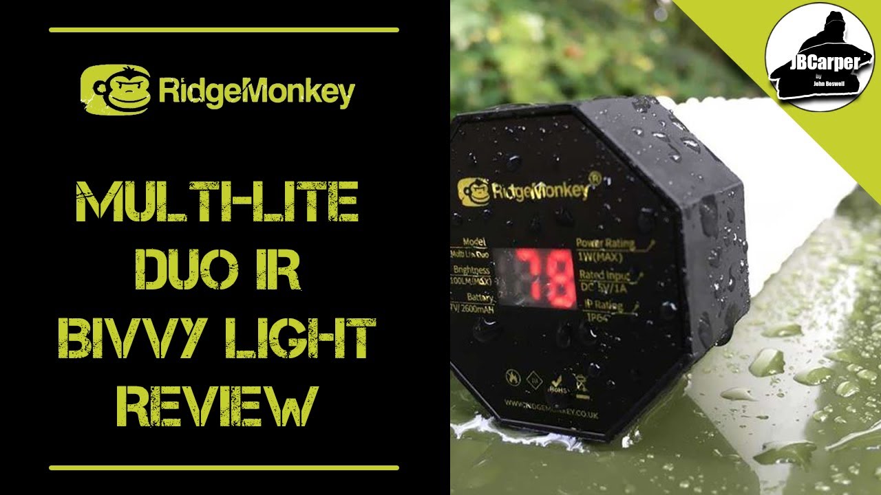 Ridge Monkey Multi Lite Duo IR Review - YouTube