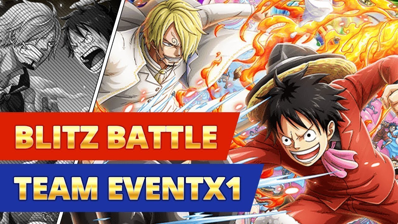 BLITZ BATTLE VS SANJI OPTC FACE OFF - YouTube