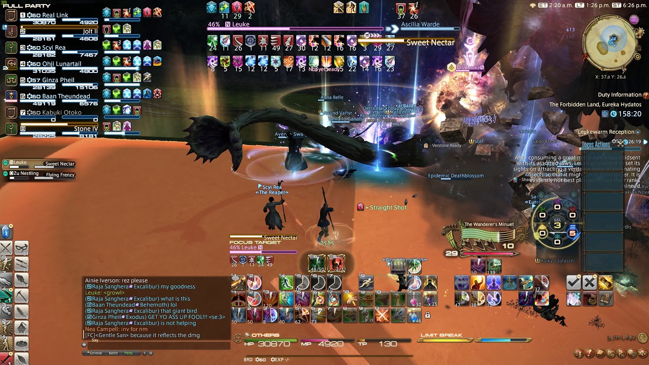 FFXIV Stormblood - Eureka Hydatos NM Leuke - YouTube