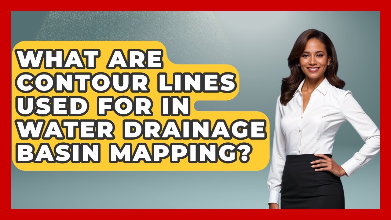 What Are Contour Lines Used For In Water Drainage Basin Mapping ...