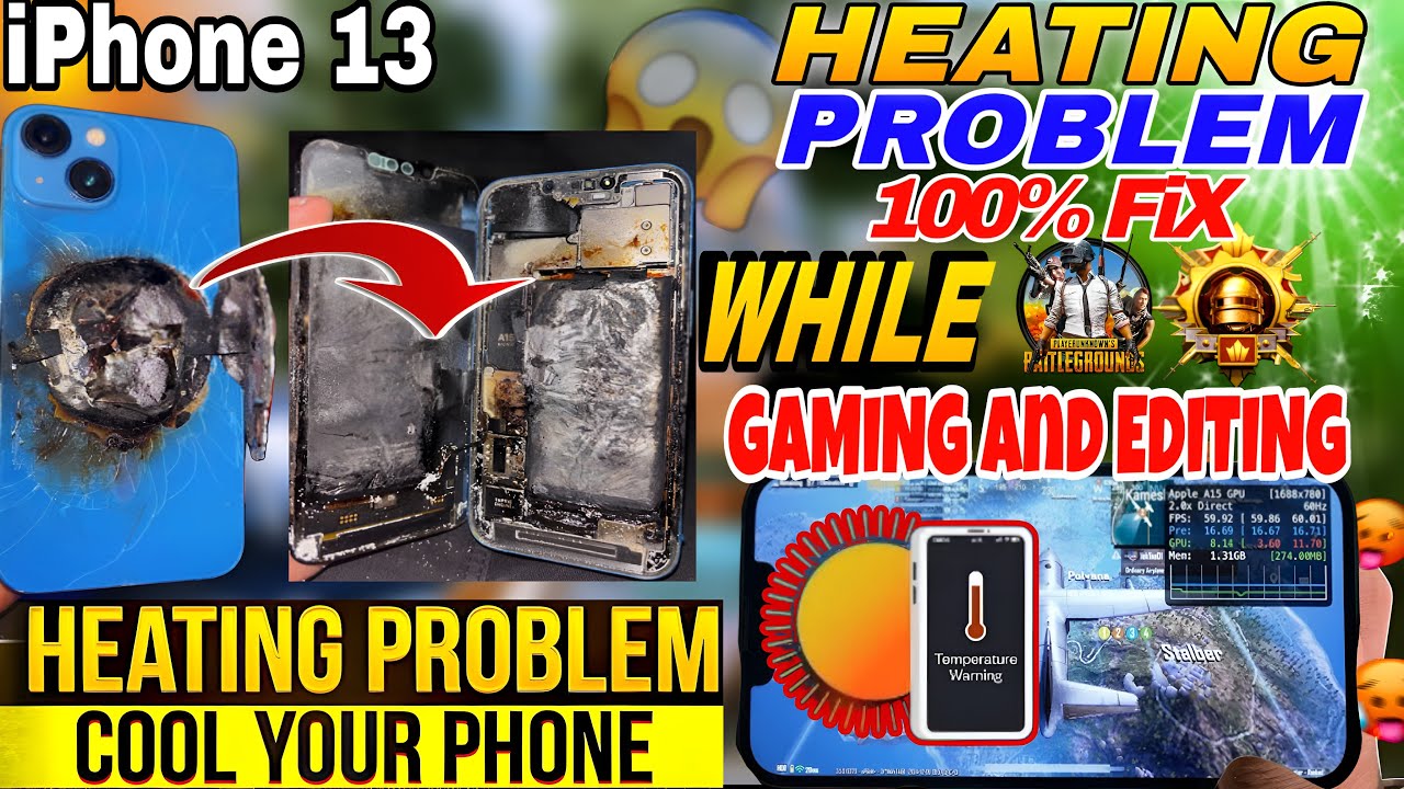 iphone 13pubg test | iphone heating problem solution | iphone pubg/bgmi ...
