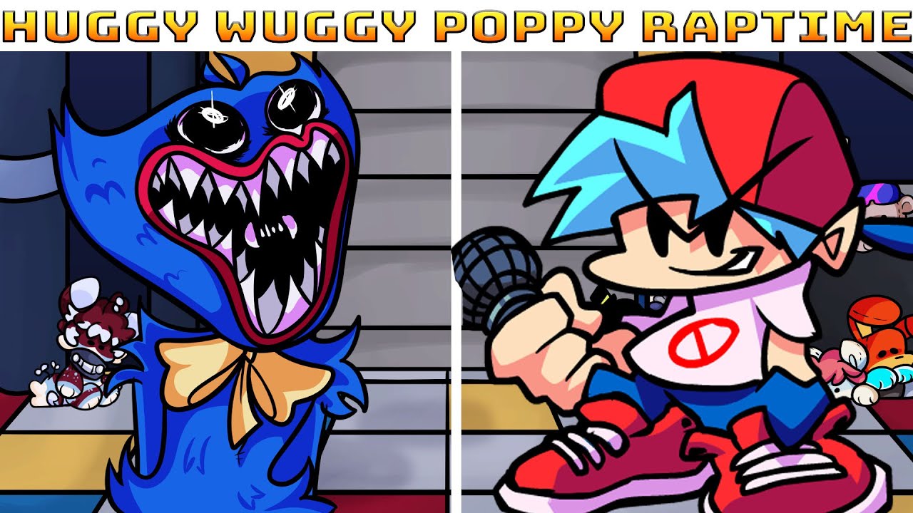 Friday Night Funkin' VS Huggy Wuggy Poppy Raptime Demo ( Poppy Playtime ...