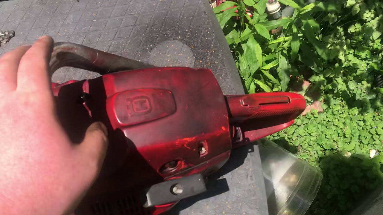 Chainsaw 3-D Husky 455 rancher - YouTube