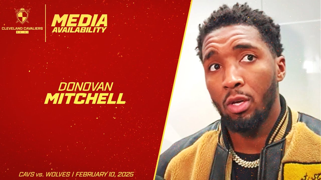Cleveland Cavs: Superstar Donovan Mitchell Talks After Cavs Win Over Wolves & De'Andre Hunter ...