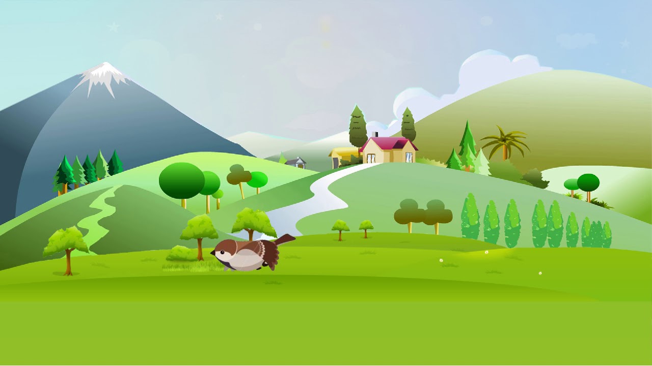 Bird Animation - Simple frame by frame animation - YouTube