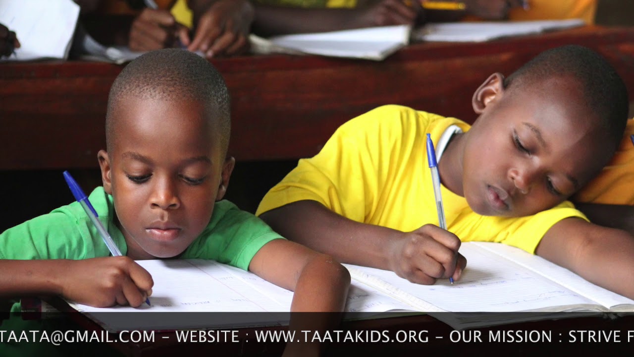 Taata kids back to school : Registration - YouTube