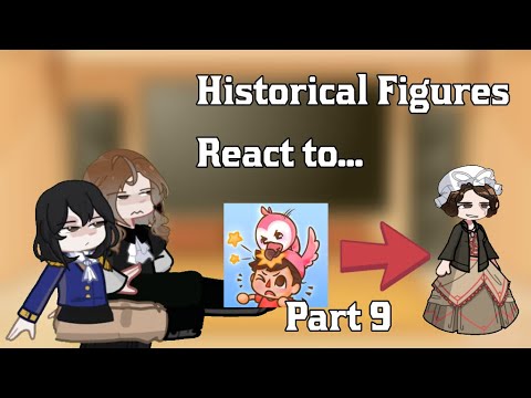 Historical Figures React to Flamingo as Martha Wayles [PART 9] - YouTube