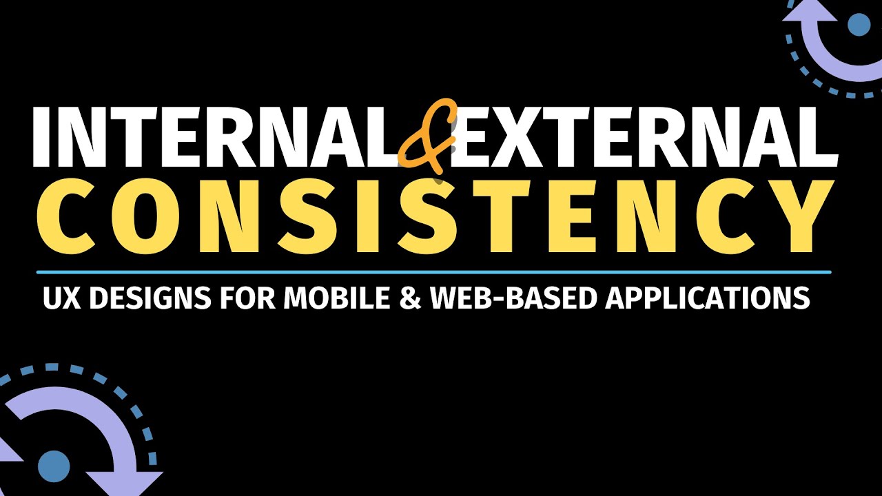 The principles of Internal and External Consistency - YouTube
