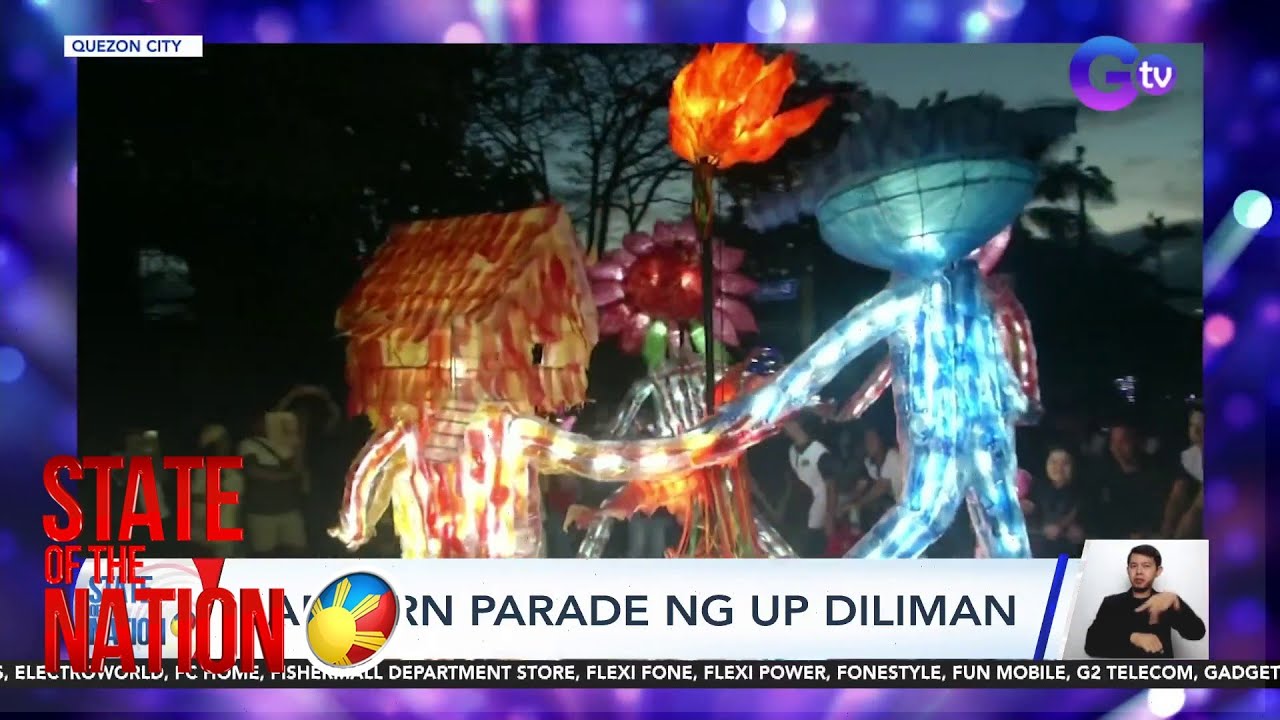 Lantern Parade ng UP Diliman | SONA - YouTube
