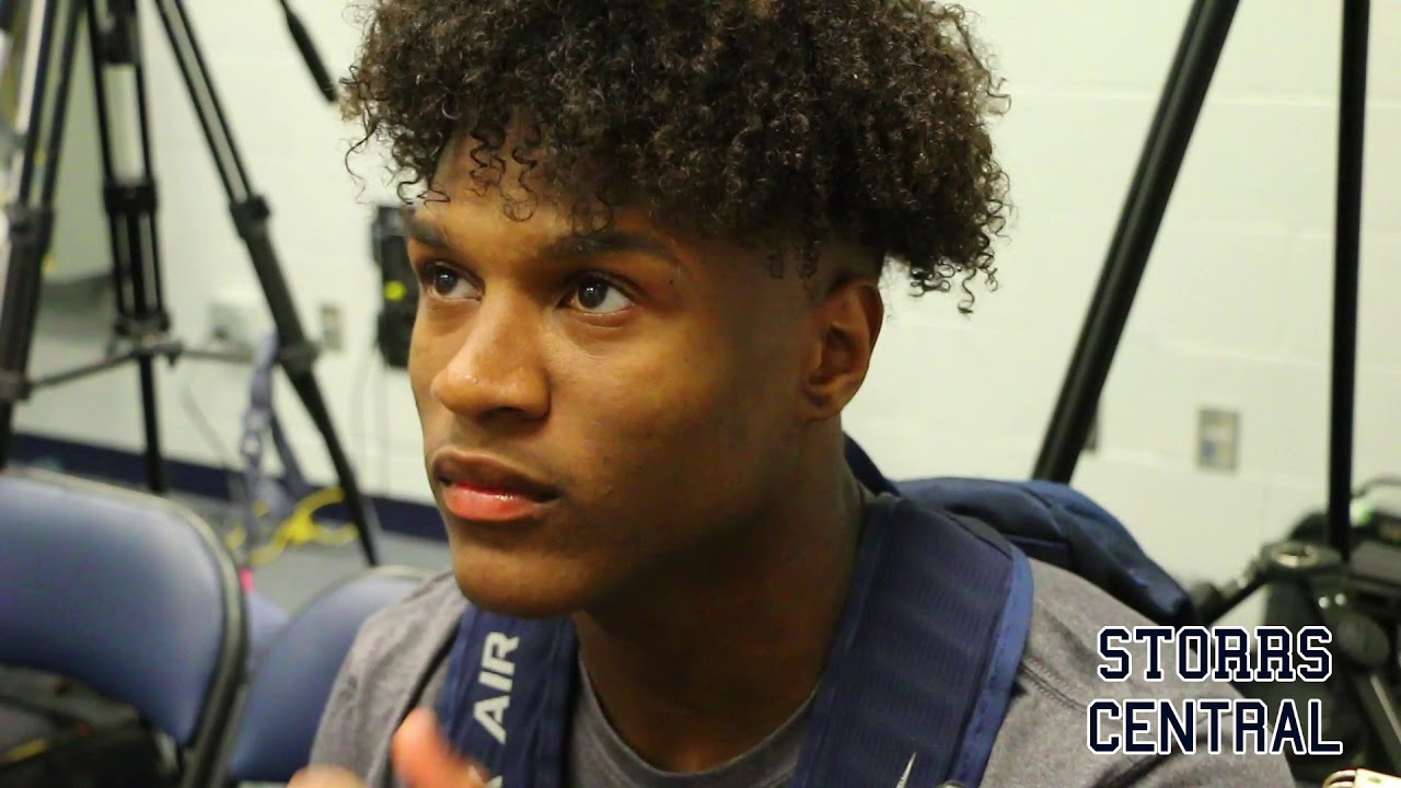 2018 UConn Football Postgame UCF - Omar Fortt - YouTube