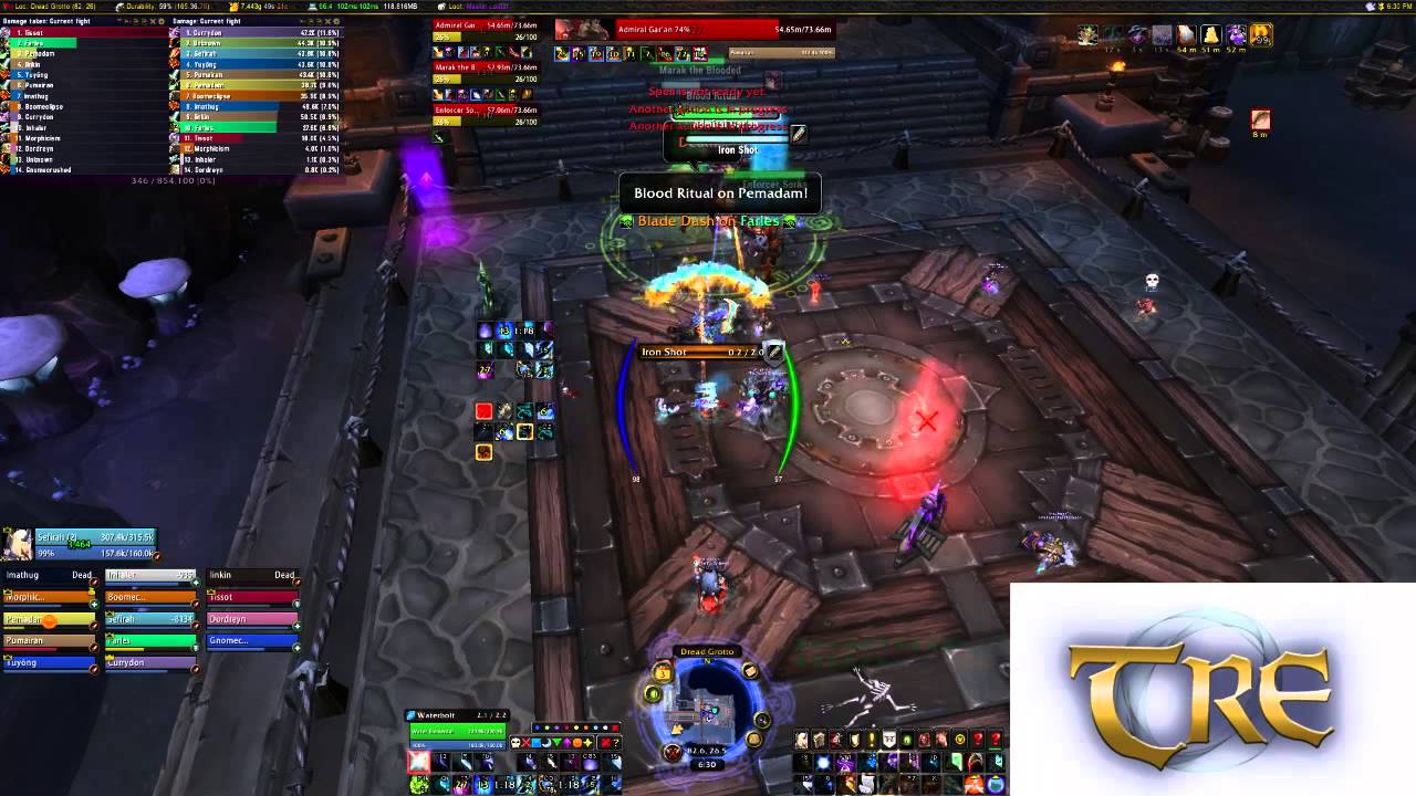 World of Warcraft WoD Frost Mage POV - YouTube