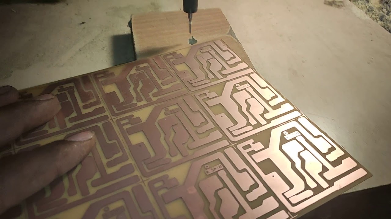 PCB DRILLING MACHINE DIY - YouTube