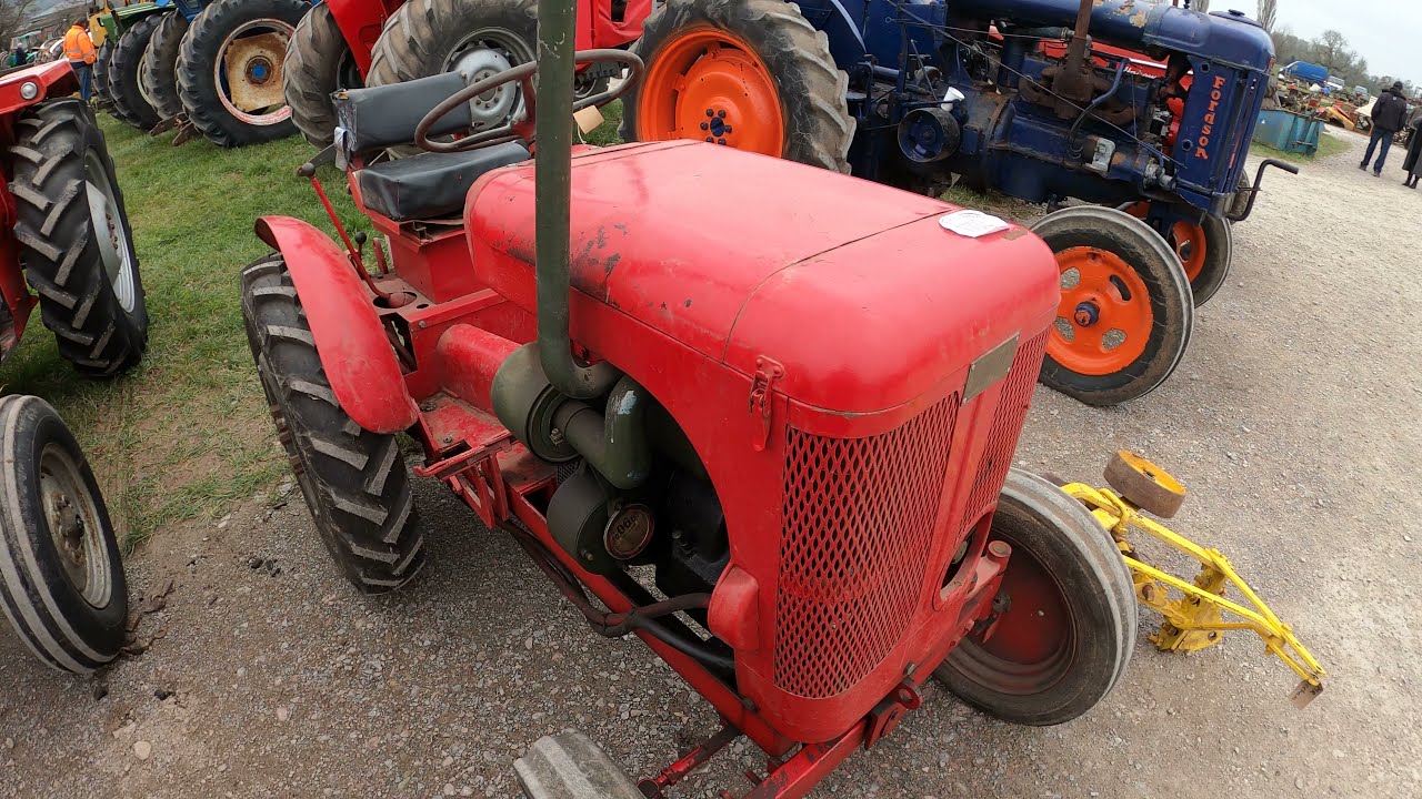 1966 Winget 42 series 3 552cc 1-Cyl Lister Diesel Tractor (7.8 HP ...