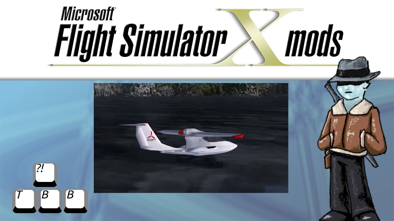 Flight Simulator X Plane Spotlight - Icon A5 - YouTube