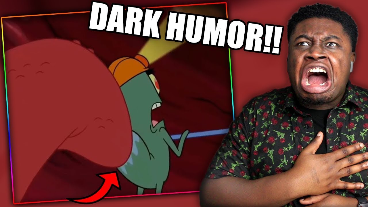 SPONGEBOB SQUAREPANTS DARK HUMOR COMPILATION! - YouTube