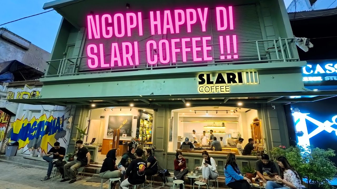 SPOT NGOPI DI SOLO | SLARI COFFEE TEMPAT NGOPI YG SYAHDU !!! - YouTube