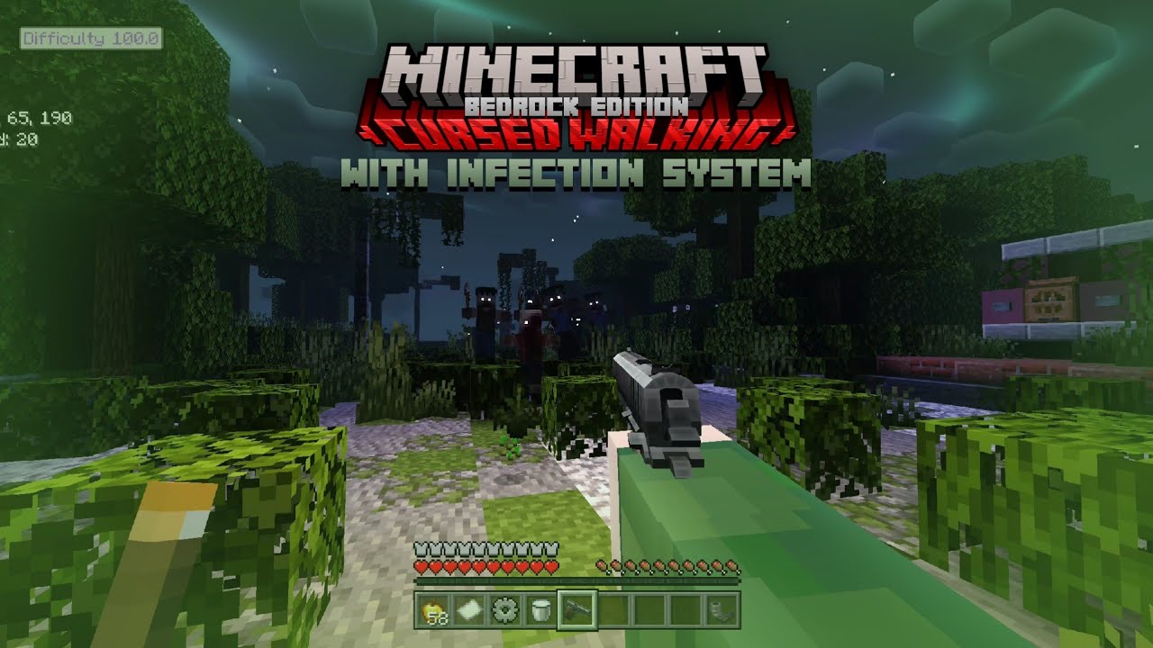 Cursed Walking for Minecraft PE | Rise and Survive beta 1.0.91 With ...