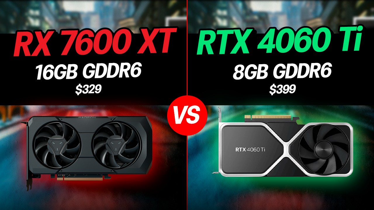 [Gaming Test] RX 7600 XT vs RTX 4060 Ti ซื้อตัวไหนคุ้มกว่า ?? - YouTube
