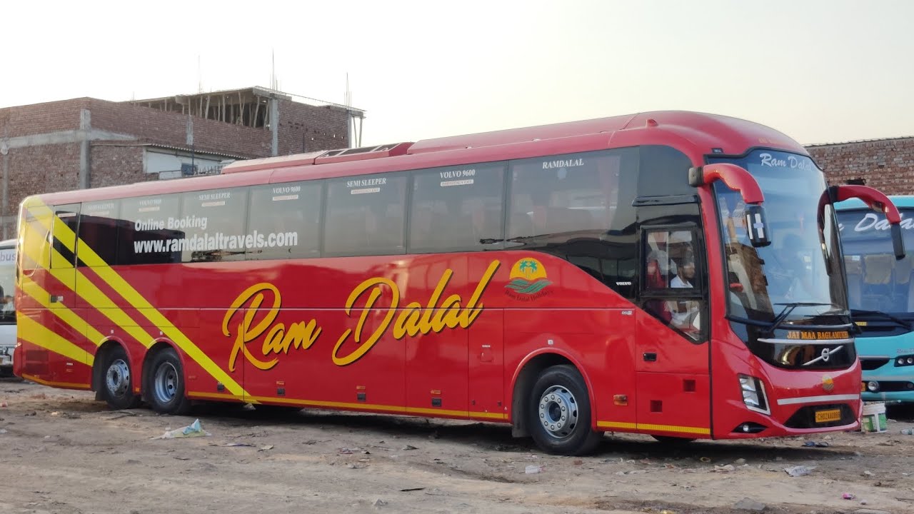 Ram Dalal Travels Volvo B8R 9600 | Exterior and Interior view | # ...