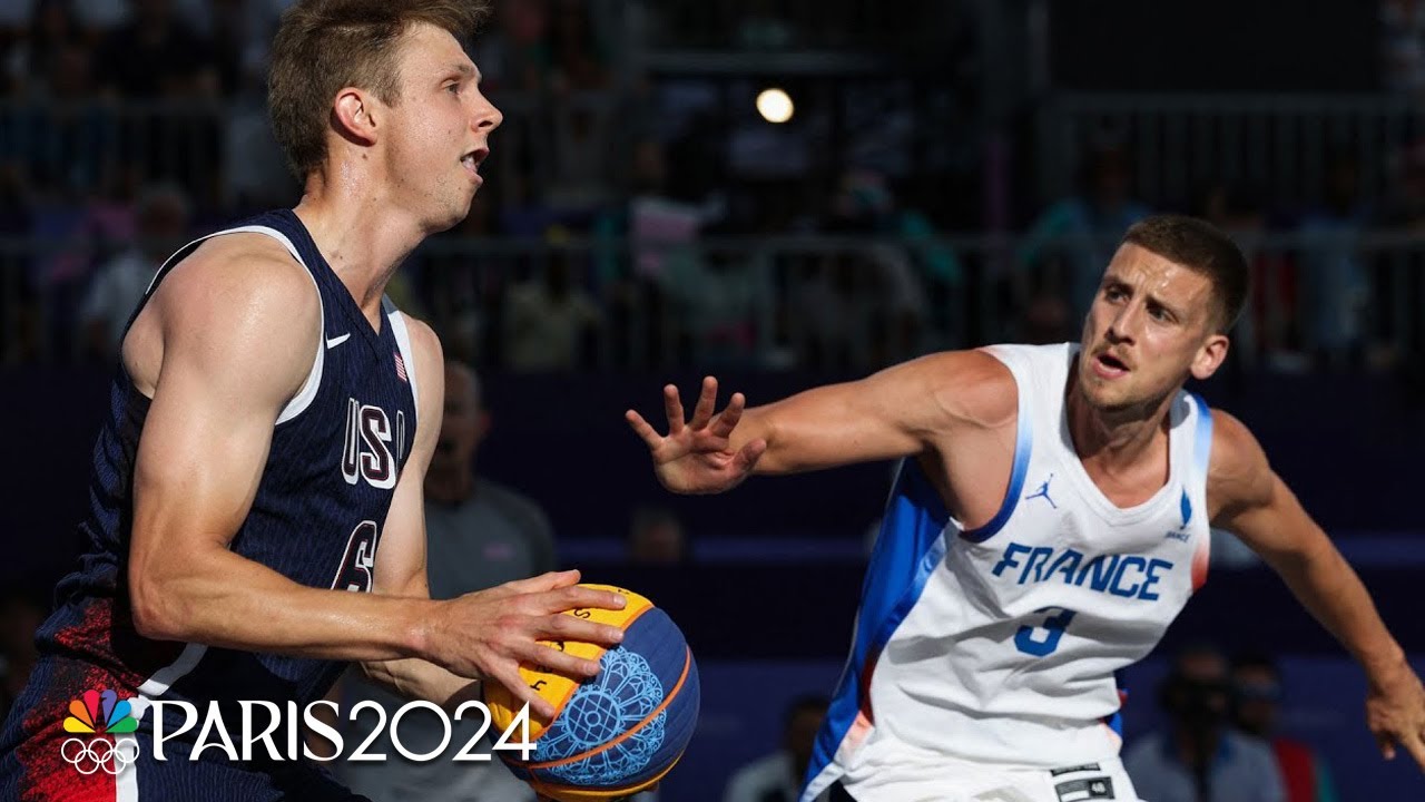 Canyon Barry CARRIES Team USA to first win in men's 3x3 basketball ...