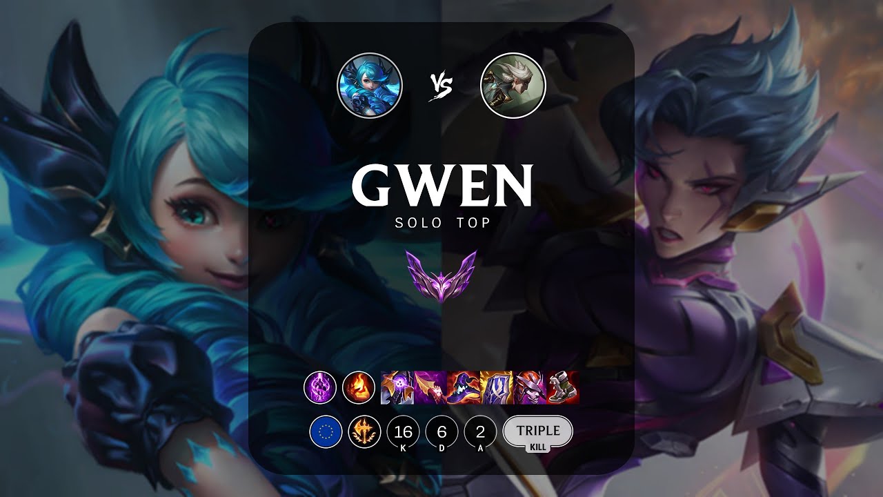 Gwen Top Vs Camille Euw Master Patch 13 1 Youtube