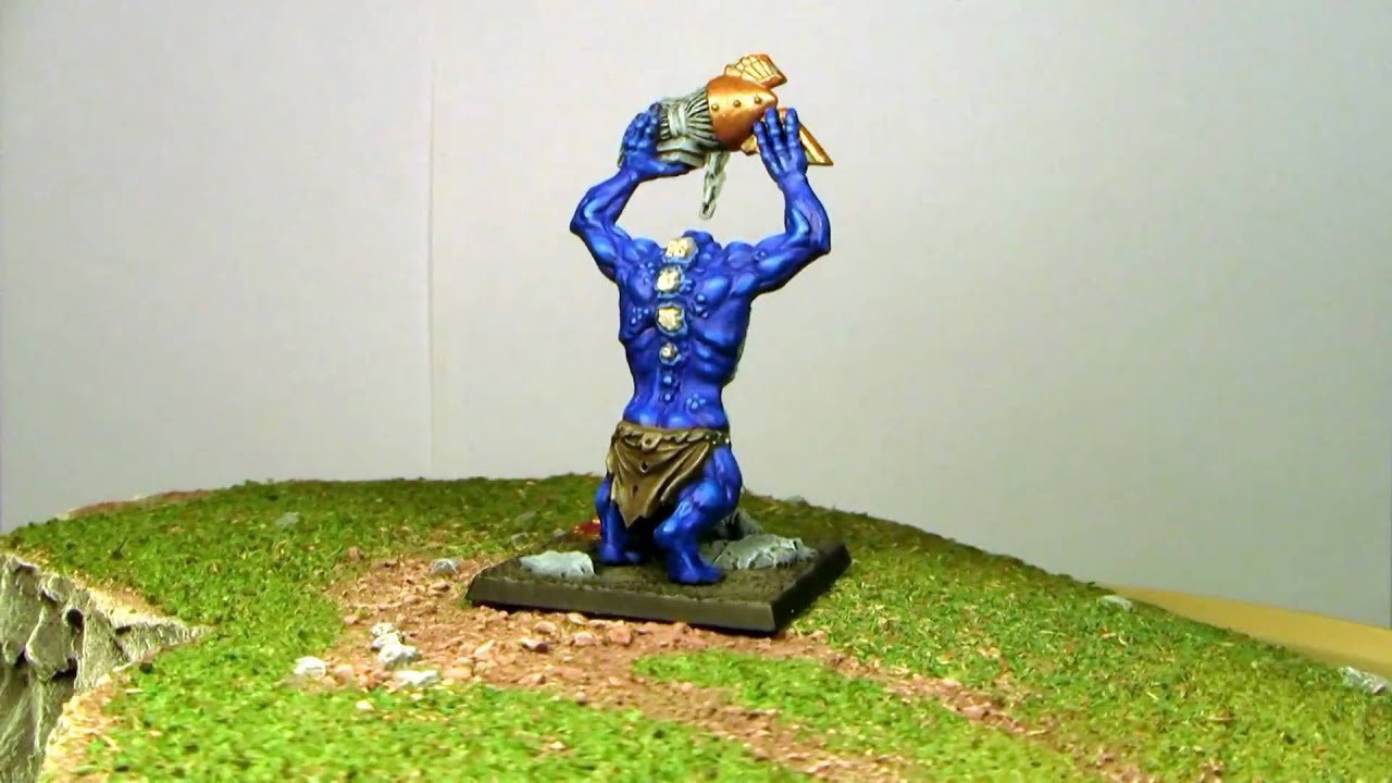 Warhammer Fantasy Troll Completed - YouTube