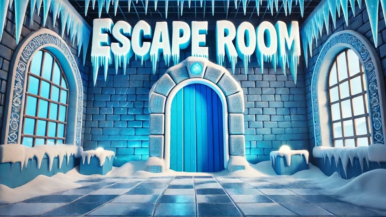 FORTNITE - ICE CASTLE ESCAPE ROOM CREATIVE MAP - YouTube