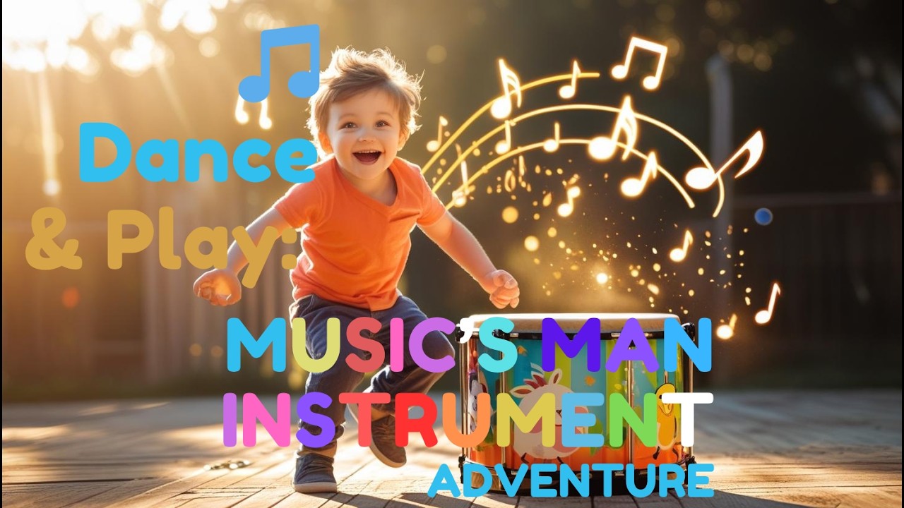 🎵 Dance & Play: The Music Man's Instrument Adventure | Kids Learning ...