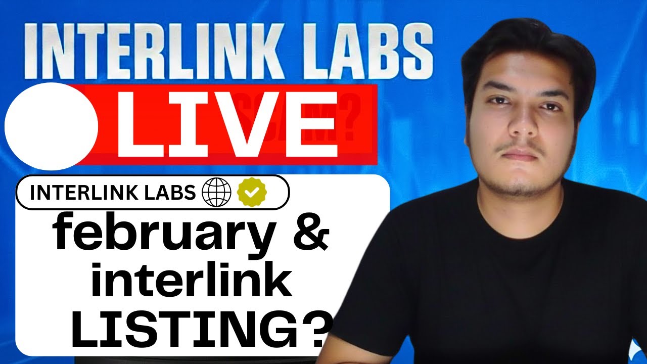 INTERLINK LAB LIVE AND Q/A| INTERLINK LABS VERIFIED ITLG & LISTING ...