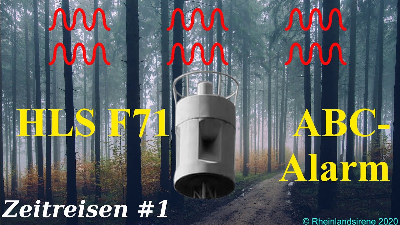 ABC-Alarm - Hörmann HLS F71 & E57 - Sirenenkonzert - #Zeitreisen [1 ...