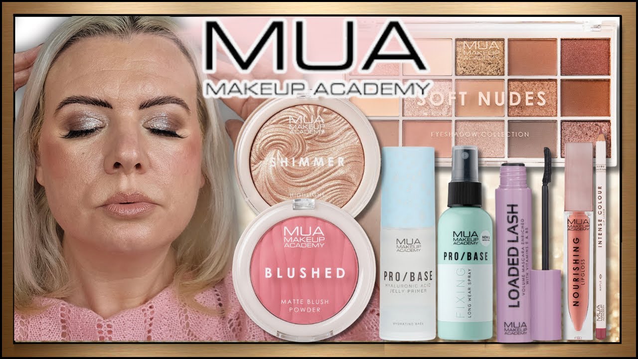 REVIEWING A FULL FACE OF MUA COSMETICS *Good Affordable Drugstore ...