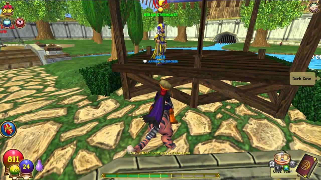 Wizard101: Let's Play Wizard City: Cyclops Lane: Part 2 - YouTube