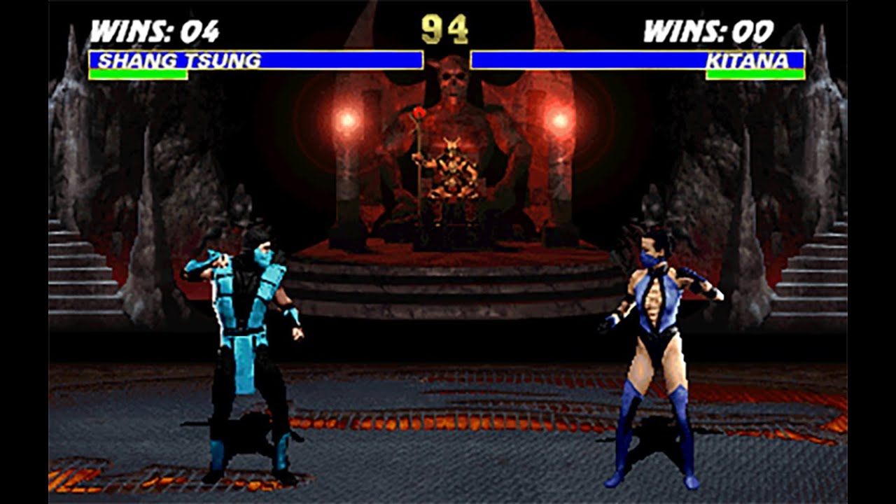 Ultimate Mortal Kombat 3 - Shang Tsung - Classic Sub-Zero Morph - YouTube