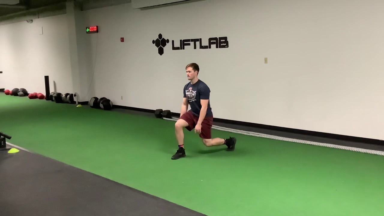 Split Squat Hold - YouTube