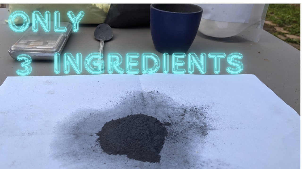 How TO Make Flash Powder - YouTube