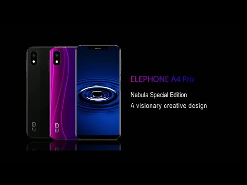 Elephone A4 Pro 5.85 Inch HD+ U-Notch Screen Mobile Phone 2018