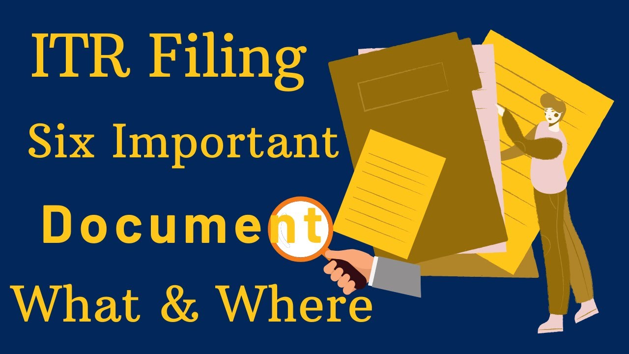 Document For itr filing |ITR Filing documents | Documents Required For ...