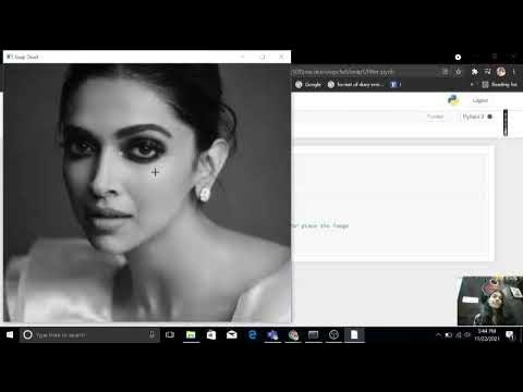How to make snapchat filters by using python | CodeWithDakshi - YouTube