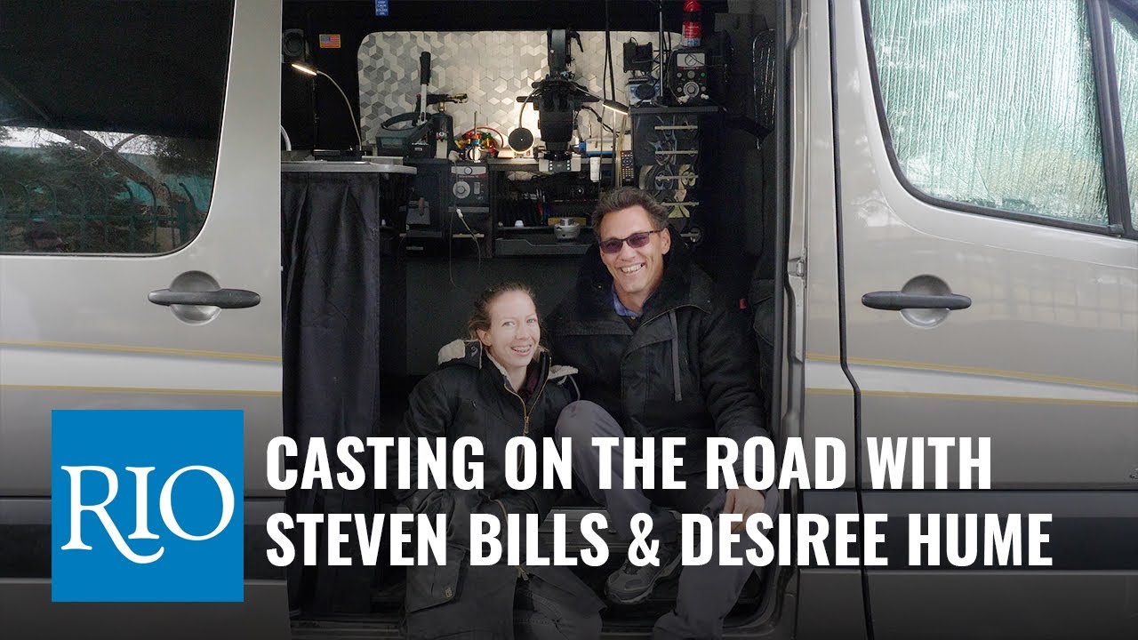 Casting On The Road with Steven Bills and Desiree Hume - YouTube